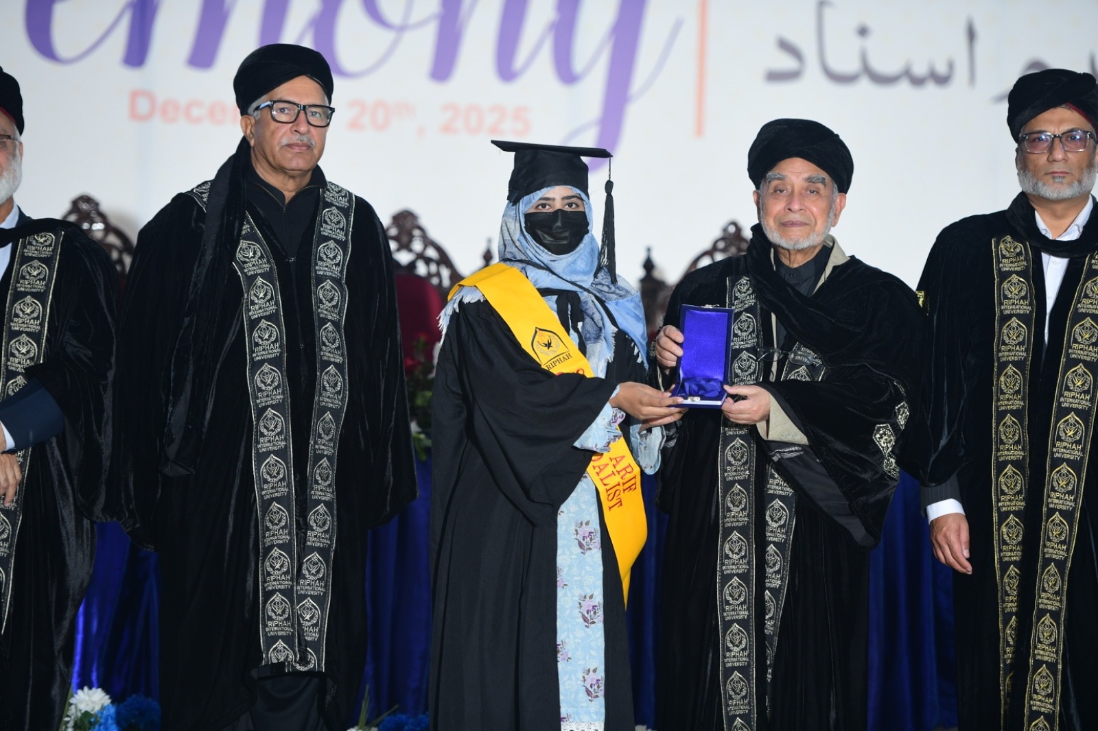 PHEC Chairperson Celebrates Riphah Graduates – Peak Point