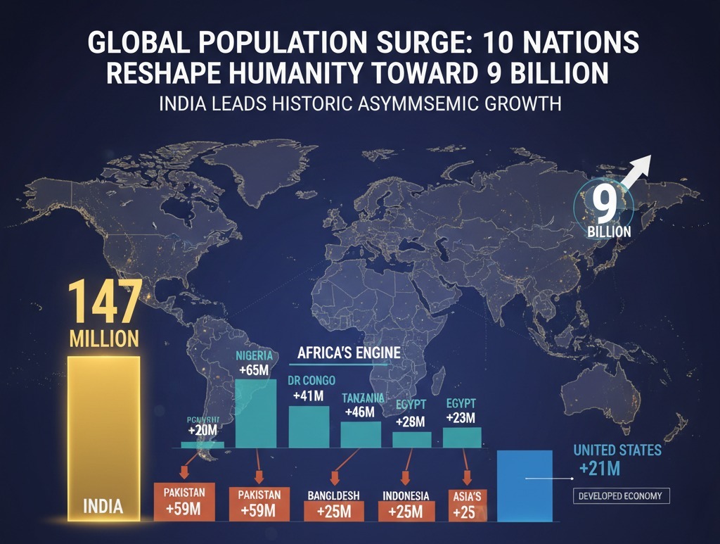 Driving the Population Surge Toward 9 Billion – Peak Point