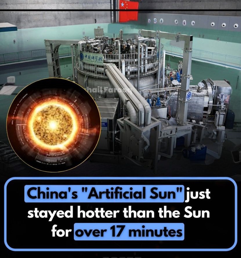 China’s ‘Artificial Sun’ Sets New World Record in Fusion Research ...