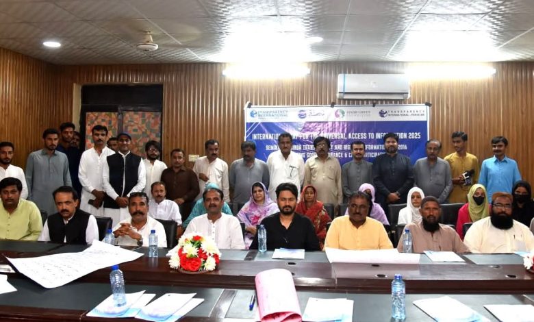 Empowering Citizens with Right to Information in Sanghar – Peak Point