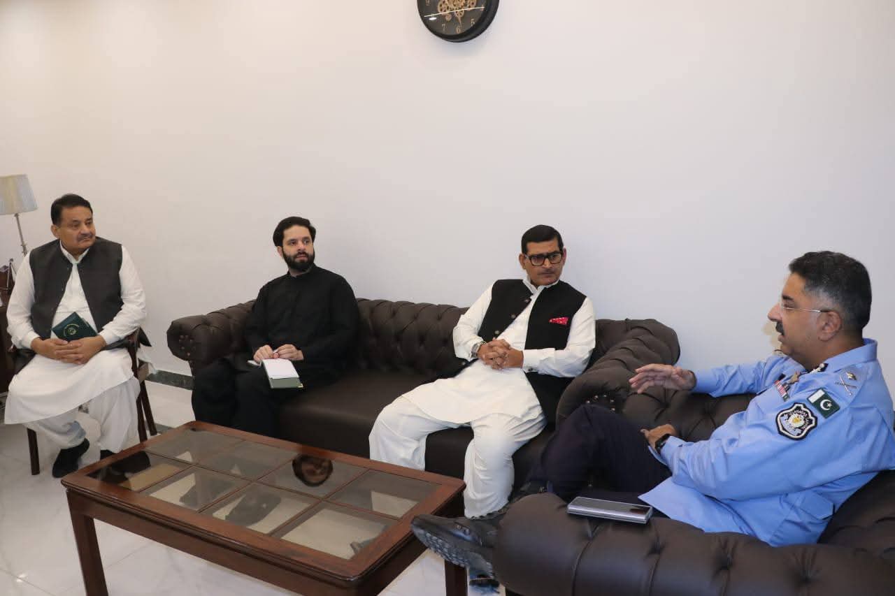 IG Islamabad and NPF MD Syed Ali Nasir Rizvi Hold Key Meeting on ...