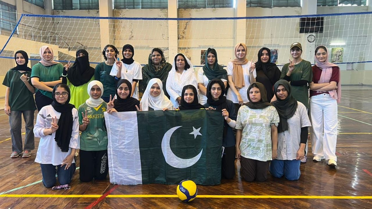 IIUI Female Campus Hosts Volleyball Competition for Independence Day ...