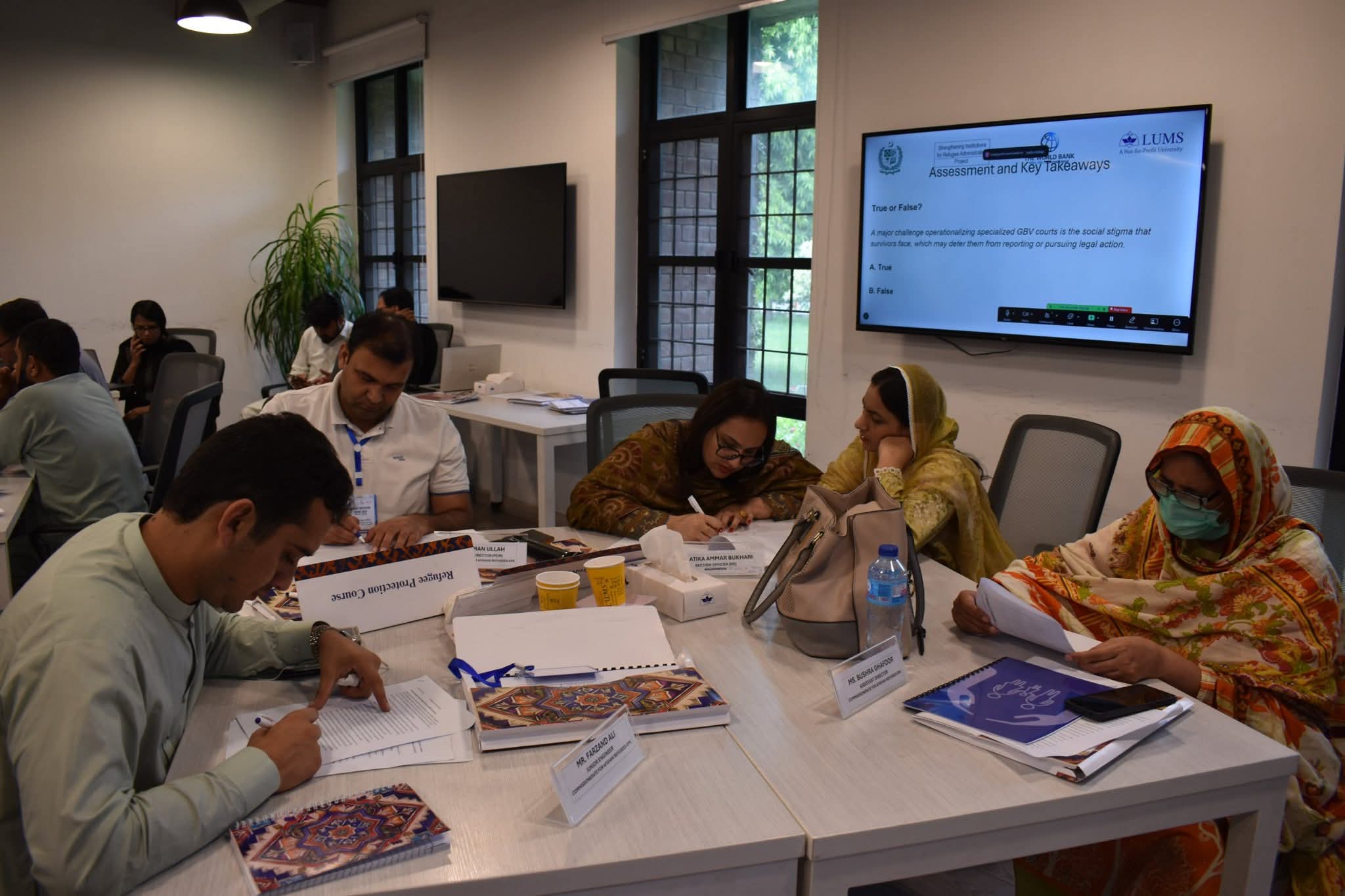 LUMS Hosts Refugees Learning Program under SIRA Project – Peak Point