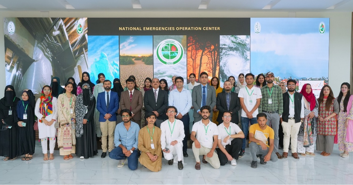 NUST Karwan-e-Hunar Interns Visit NEOC for Disaster Management Insights ...