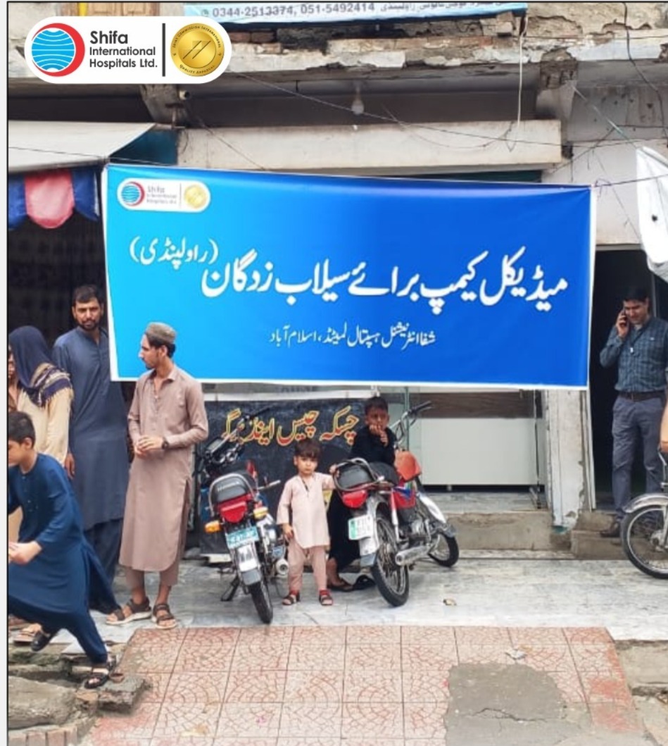 Shifa International Hospital Free Medical Camp Supports Flood Victims ...