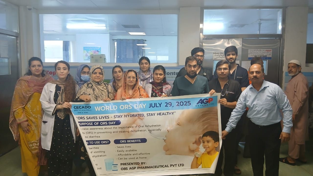 World ORS Day at CGH Rawalpindi Highlights Life-Saving Awareness – Peak ...